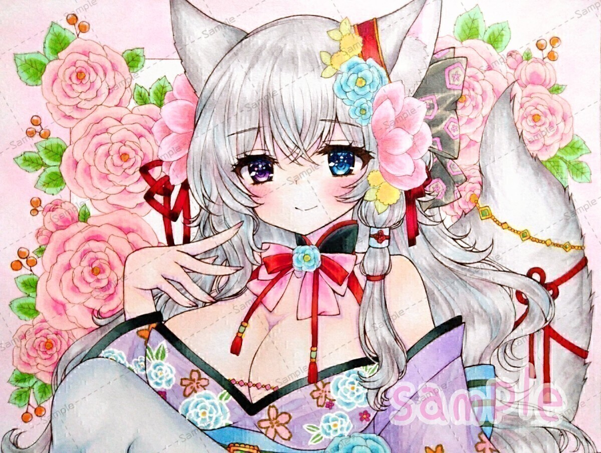 Yahoo!オークション - 同人手描きイラスト 簡易リクエスト A4サイズ