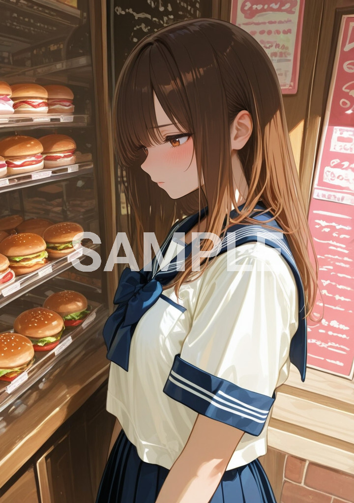 Yahoo!オークション - M0821 アートポスター オリジナル 一点物 A4 再...