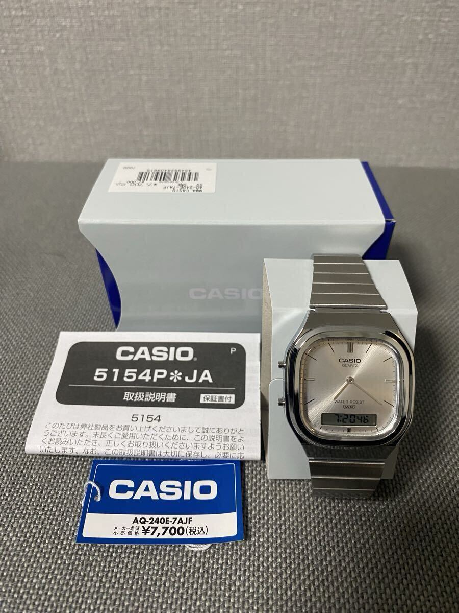 Yahoo!オークション - CASIO CLASSIC / AQ-240E-7AJF