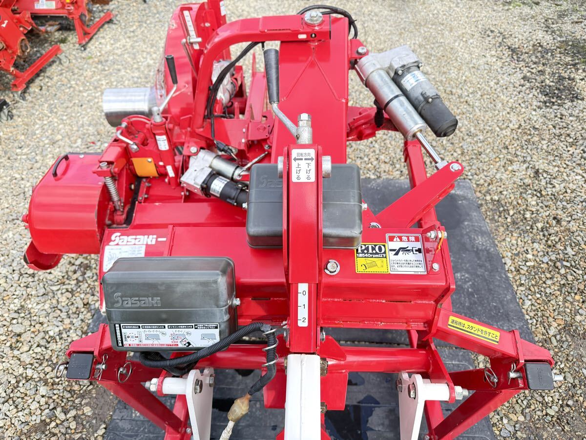 Yahoo!オークション - ササキ あぜぬり機 KV230DTX トラクター 作業機 ...