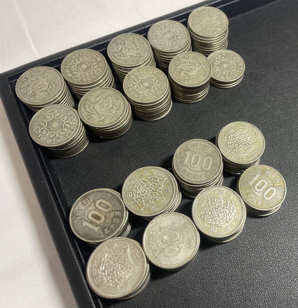 Yahoo!オークション - コレクター人気 プレミアム銀貨 100円銀貨 計170...