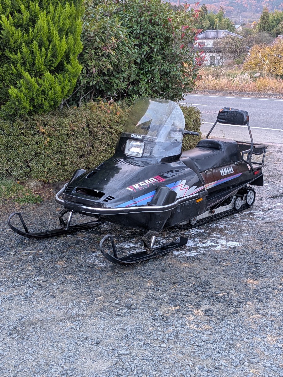 Yahoo!オークション - 福島 ヤマハ スノーモービル VK540 2 2型 整備済...