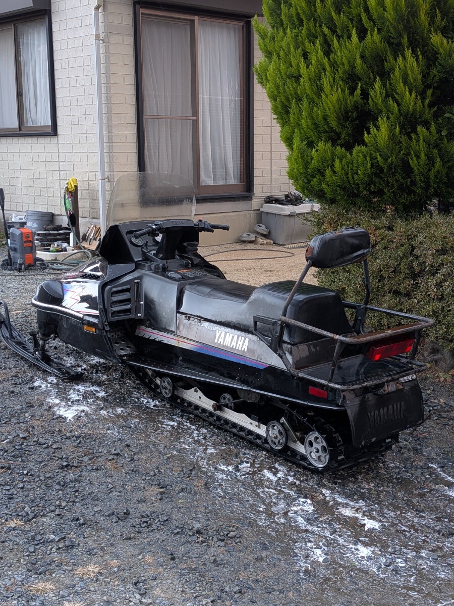 Yahoo!オークション - 福島 ヤマハ スノーモービル VK540 2 2型 整備済...