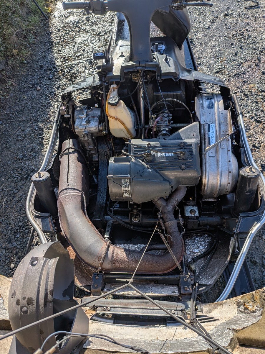 Yahoo!オークション - 福島 ヤマハ スノーモービル VK540 2 2型 整備済...