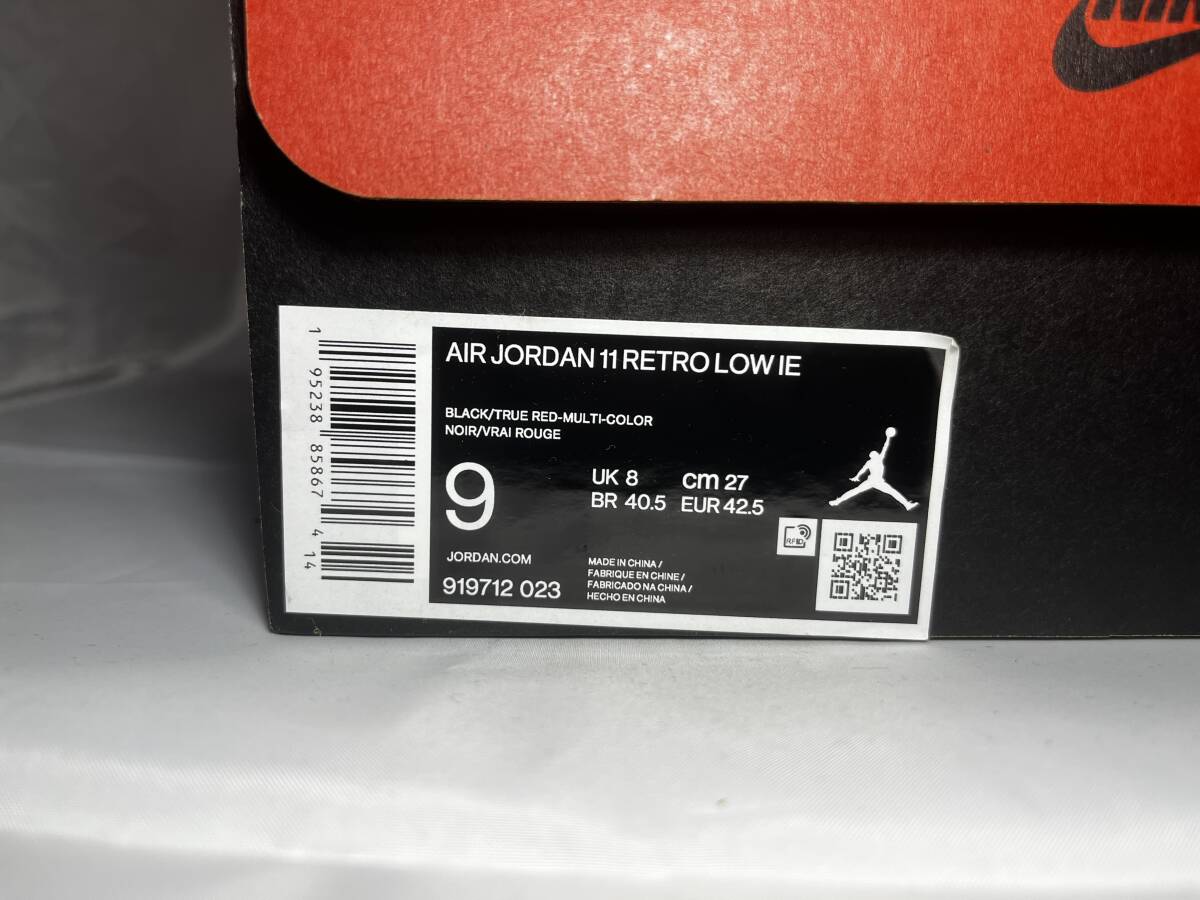 Yahoo!オークション - Air Jordan 11 Low IE Bred / エアジョーダン11...