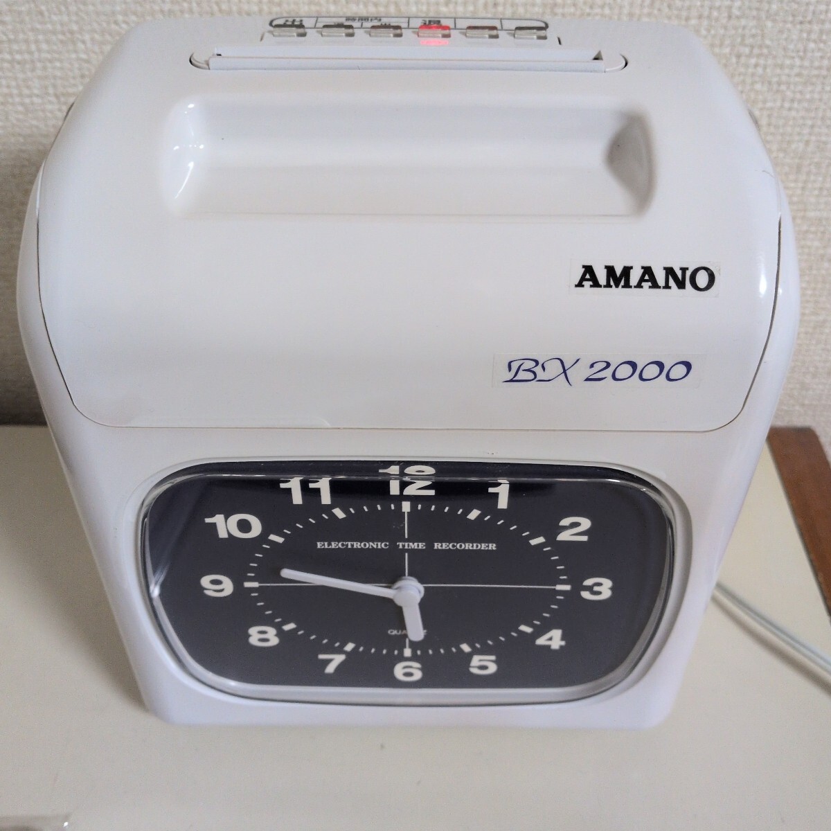 Yahoo!オークション - 《整備済》 アマノ タイムレコーダーBX-2000