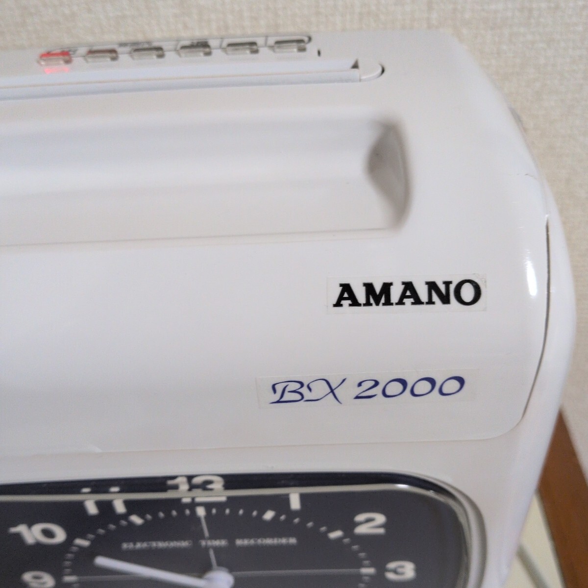 Yahoo!オークション - 《整備済》 アマノ タイムレコーダーBX-2000