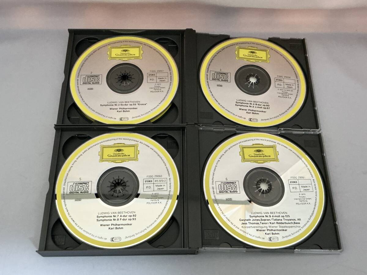 Yahoo!オークション - 【CD6枚組】 BOHM BEETHOVEN 9 SYMPHONIEN FOOG2...