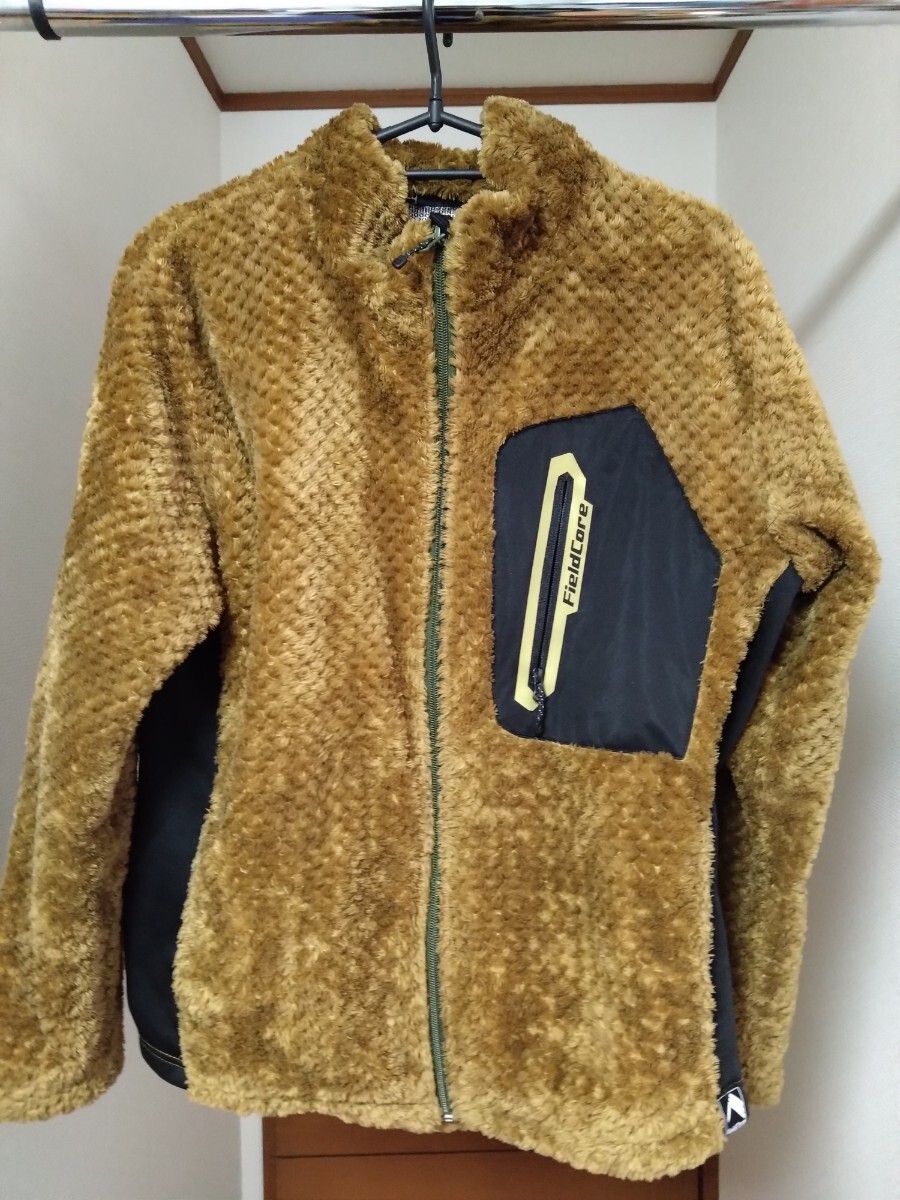 Yahoo!オークション - ワークマン FieldCore フリース ブラウン Sサイ...