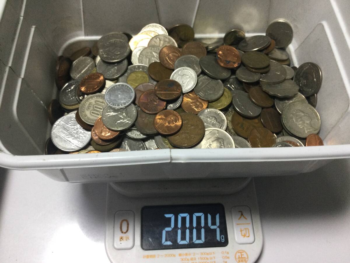 Yahoo!オークション - 古銭 外国銭 大量 まとめ 3.1kg 雑銭 コイン