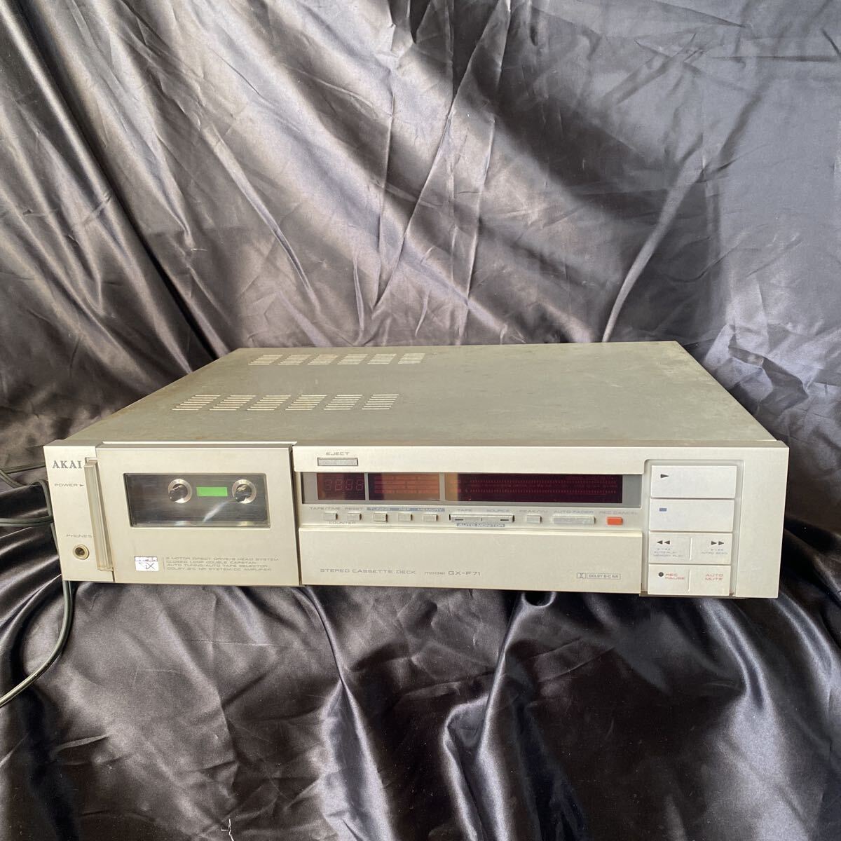 Yahoo!オークション - AKAI アカイ/カセットデッキ/GX-F71/88