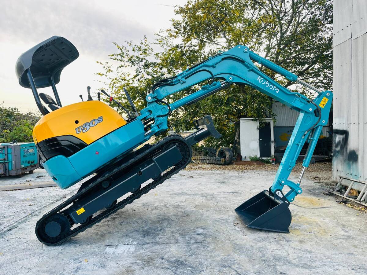 Yahoo!オークション - クボタ U-30-3S ミニ油圧ショベル・2167時間・2...
