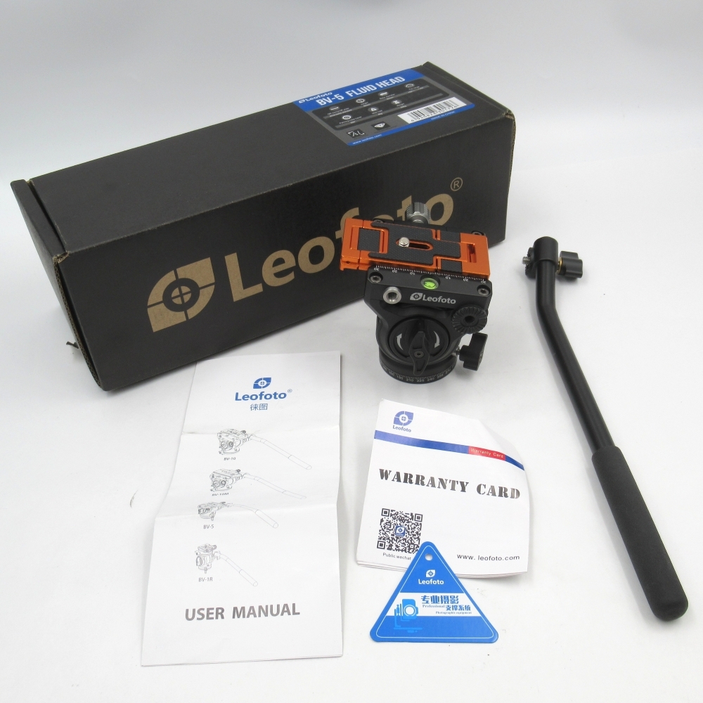 Yahoo!オークション - 1円〜 Leofoto レオフォト BV-5 VTR用雲台 箱付 ...