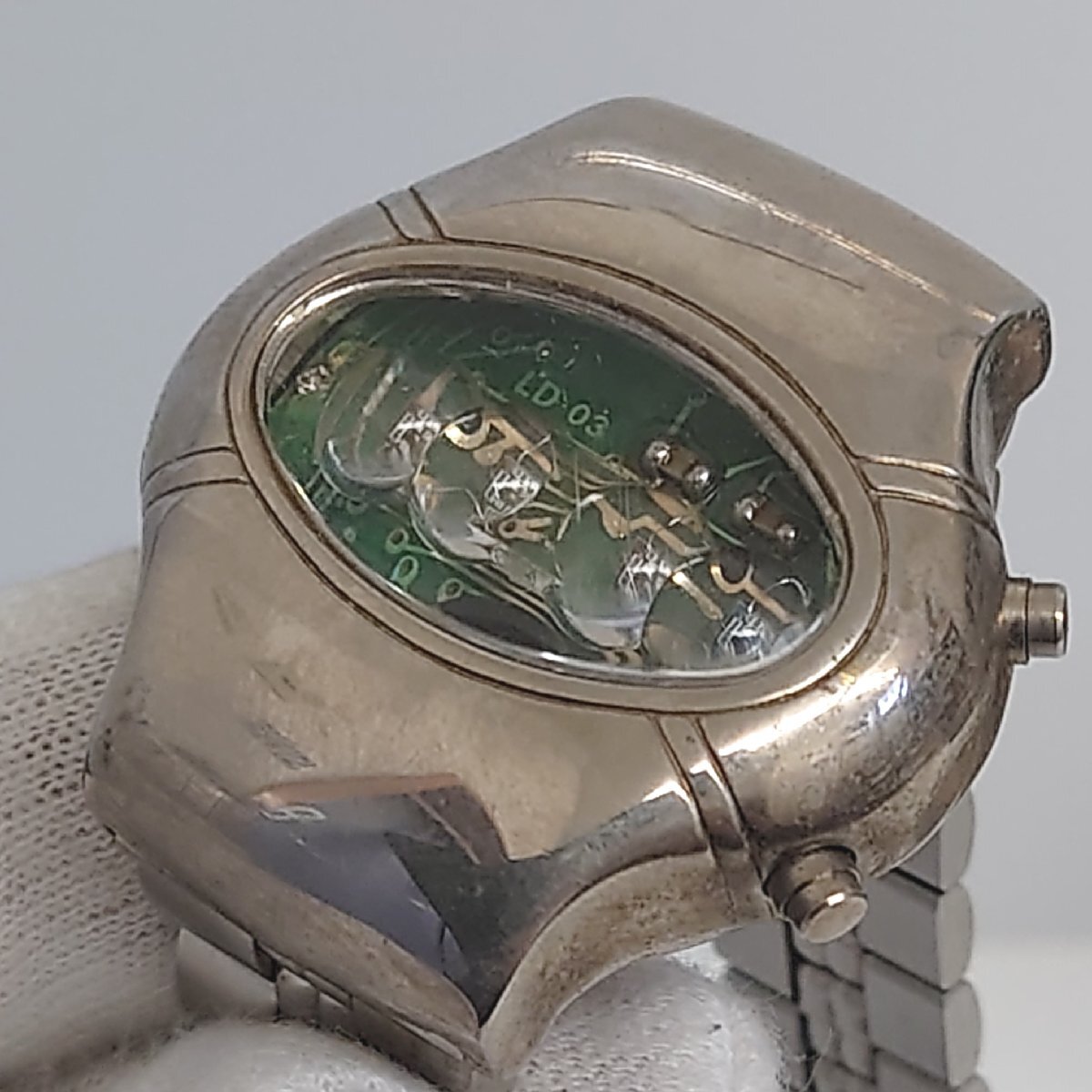 Yahoo!オークション - 【86】希少 REBORN ATMIC 腕時計 MTL-13002 LED ...