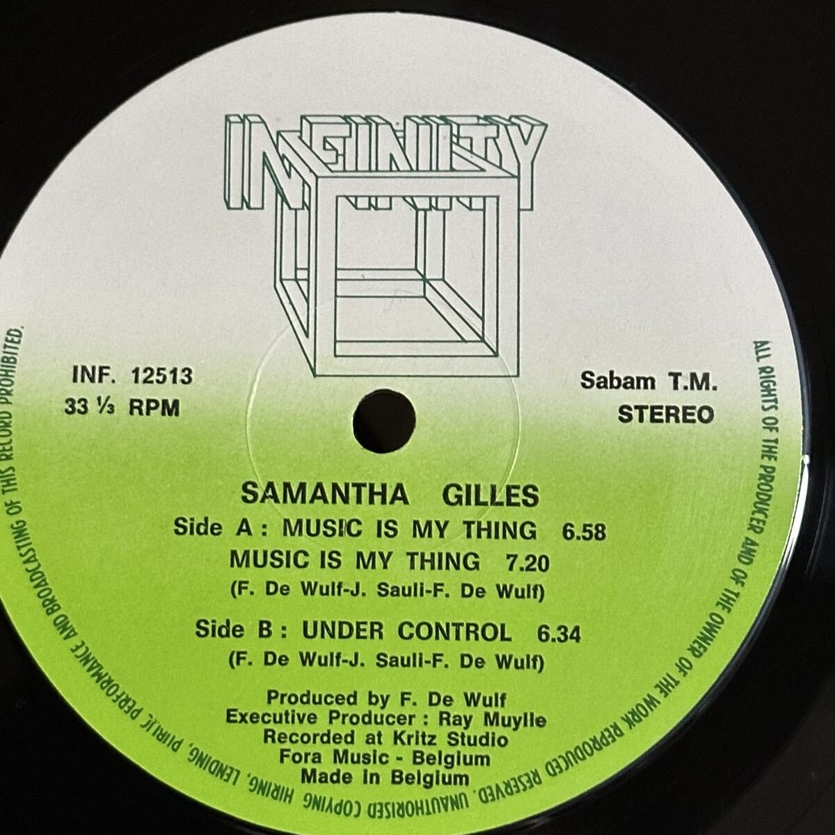 Yahoo!オークション - 《12'》 SAMANTHA GILLES / MUSIC IS MY THING