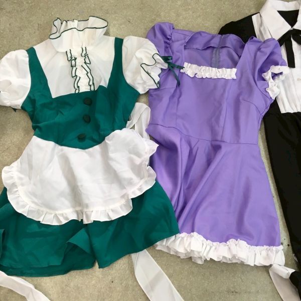 Yahoo!オークション - 【A348】8点まとめ コスプレ衣装 仮装 ドレス ワ...