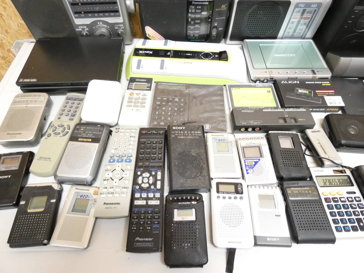Yahoo!オークション - ラジオ・小型家電など 58台セット ジャンク まと...