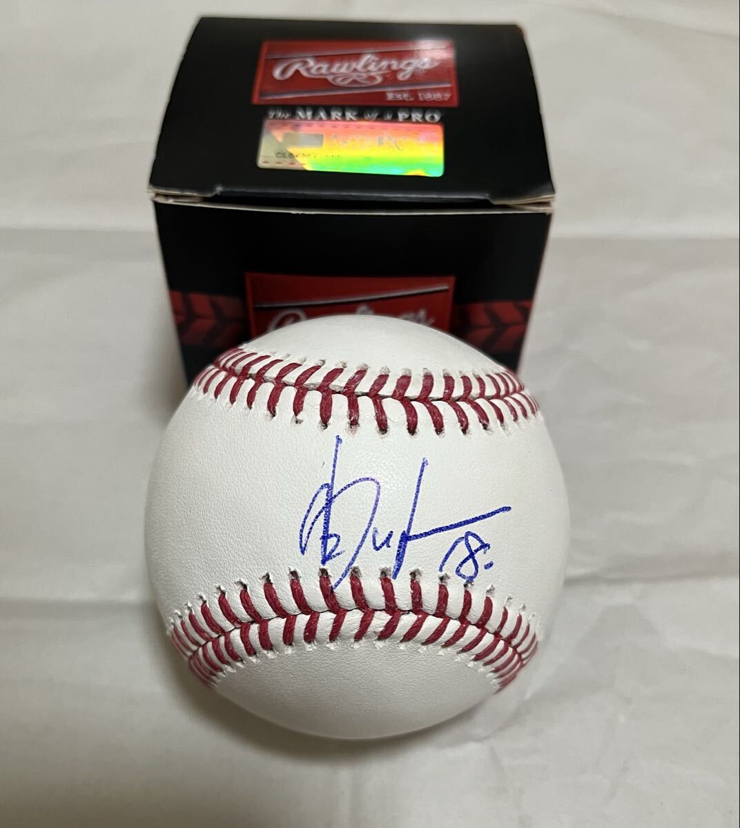 【樂淘letao】日本代購代標第一品牌－ロサンゼルスドジャース 山本由伸選手 直筆サインボール MLB公式球 ワールドシリーズMVP