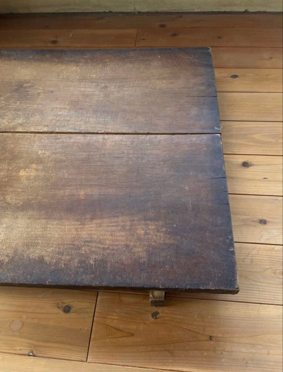 Yahoo!オークション - 古道具 骨董 厚板天板 座卓