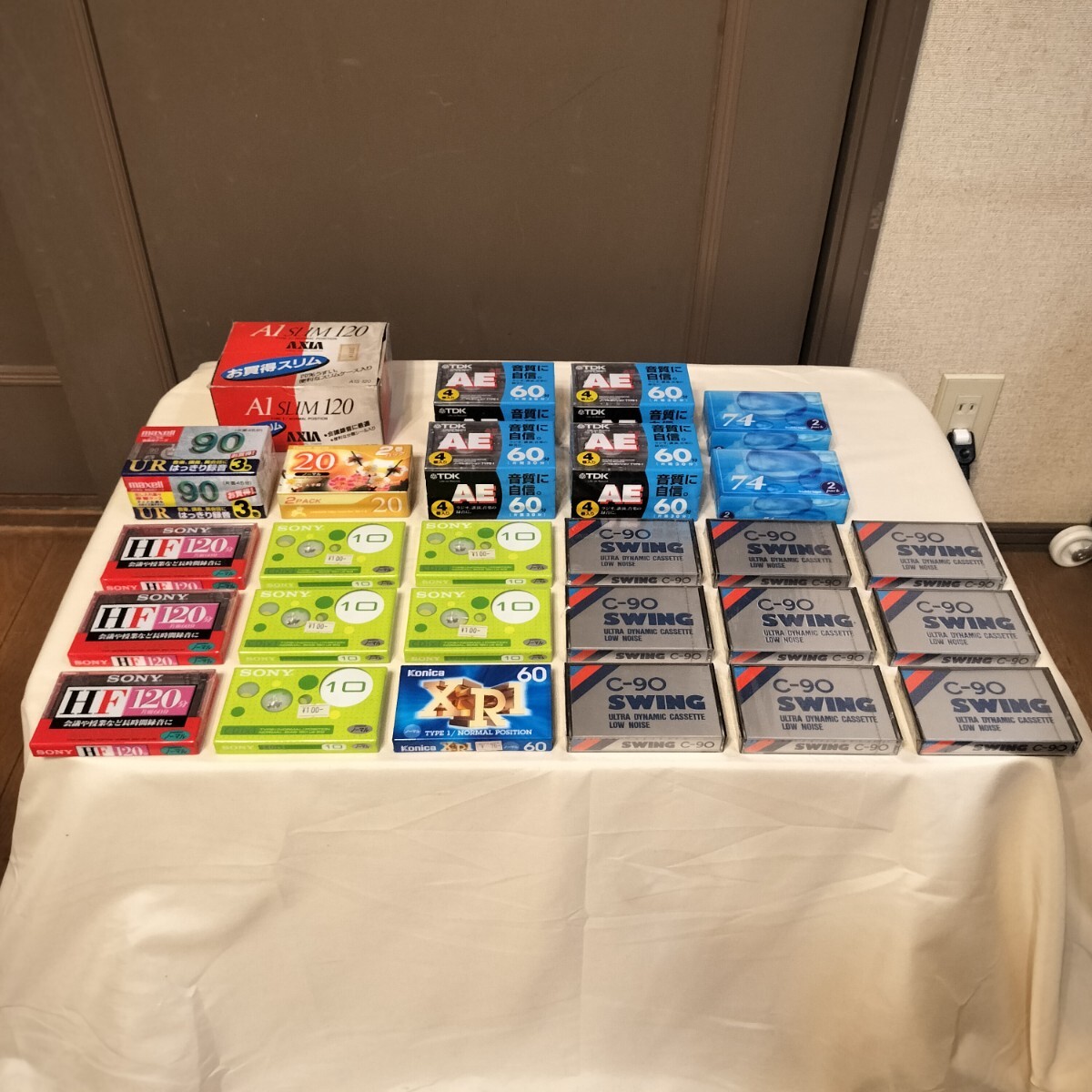 Yahoo!オークション - K11161 1円スタート SONY／TDK／AXIA／maxell／K...