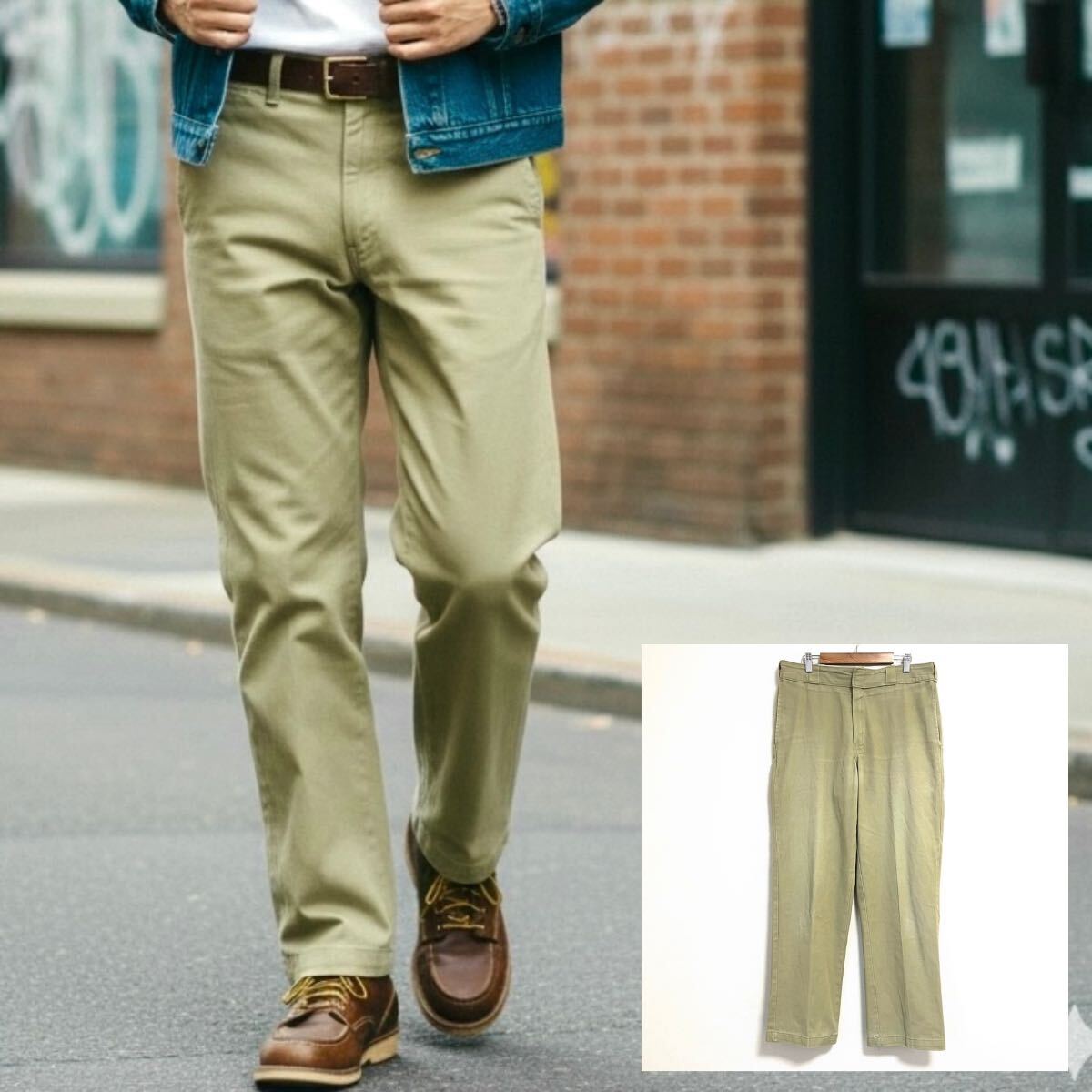 Yahoo!オークション - 人気の定番アイテム 874【Dickies】ディッキーズ...