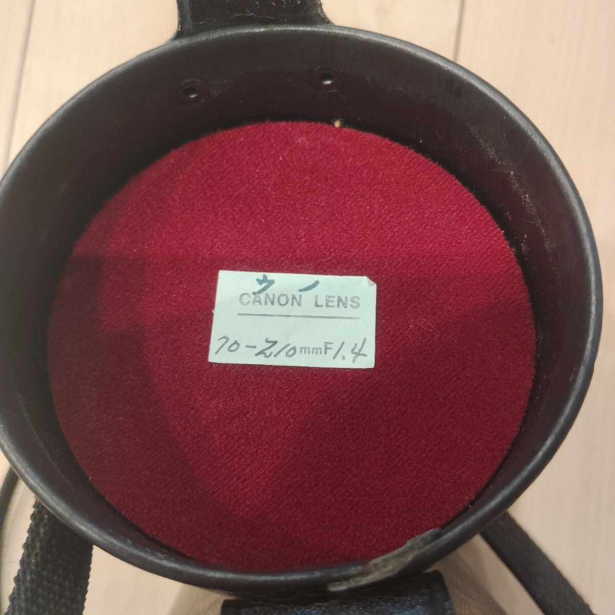 Yahoo!オークション - キャノン カメラレンズ 40年くらい前の物 ケース...