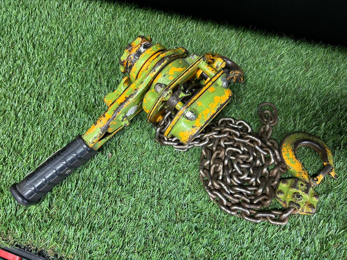 Yahoo!オークション - 中古/動作品 KITO キトー L5形 レバーブロック ...