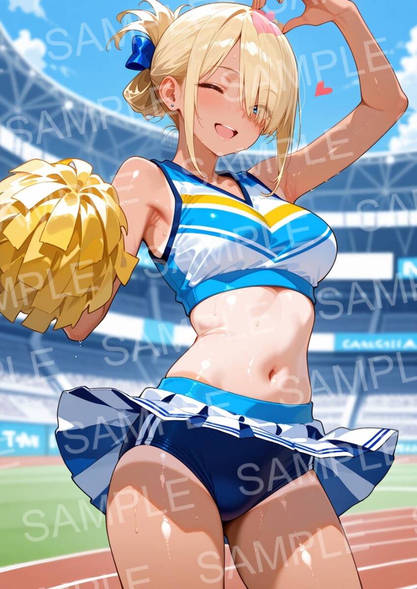 Yahoo!オークション - t65162 A4ポスター ブルマ ギャル チア (25) 美...