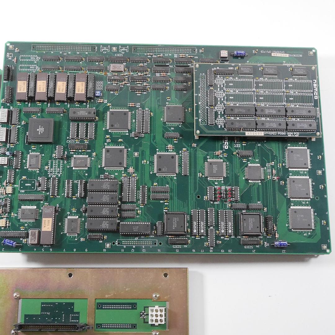 Yahoo!オークション - リッジレーサー ナムコ システム22 I/O＆フィル...