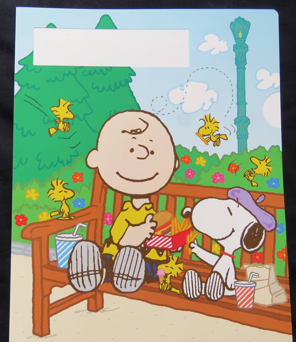 Yahoo!オークション - SNOOPY スヌーピー 紙製ファイル 【おなか空いた...