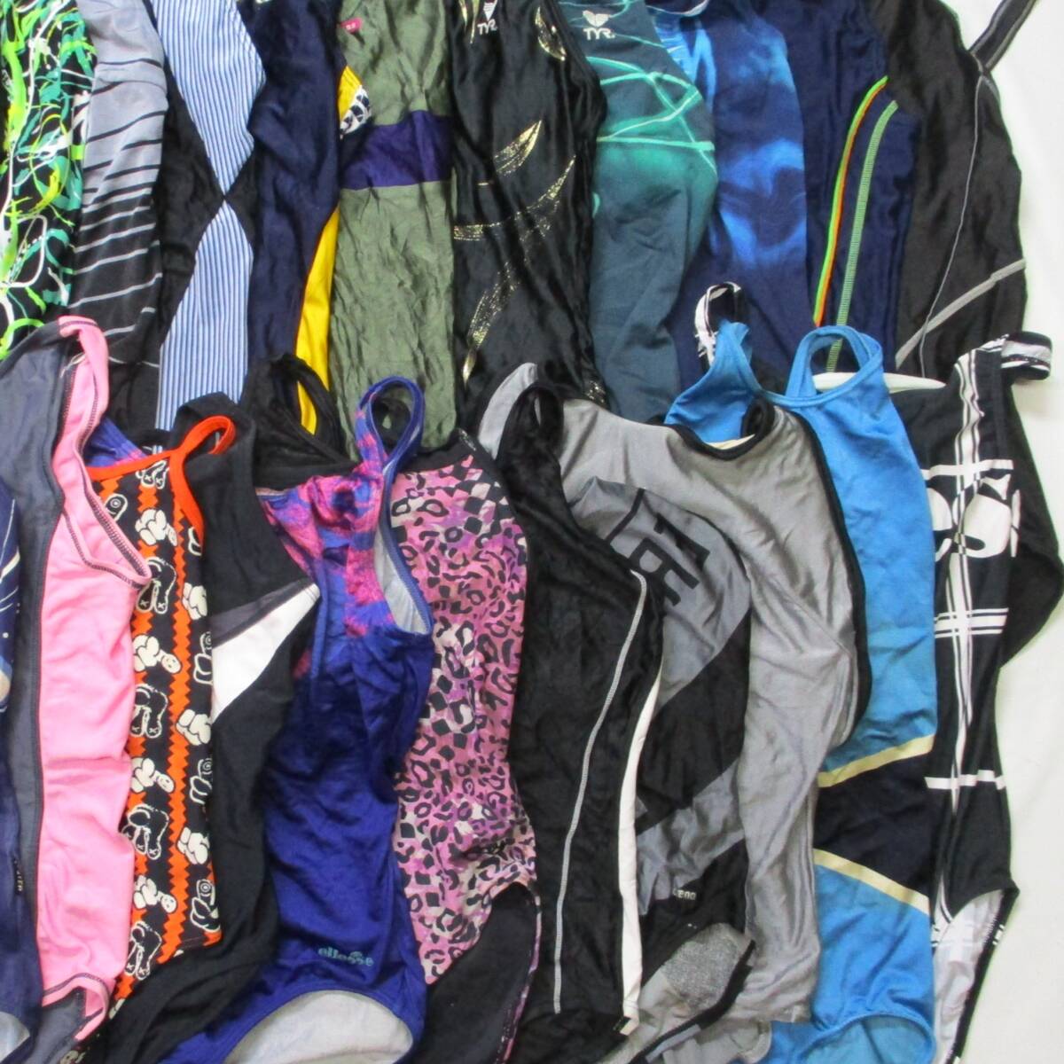 Yahoo!オークション - F0253 1円～ 訳あり ジャンク レディース水着 27...