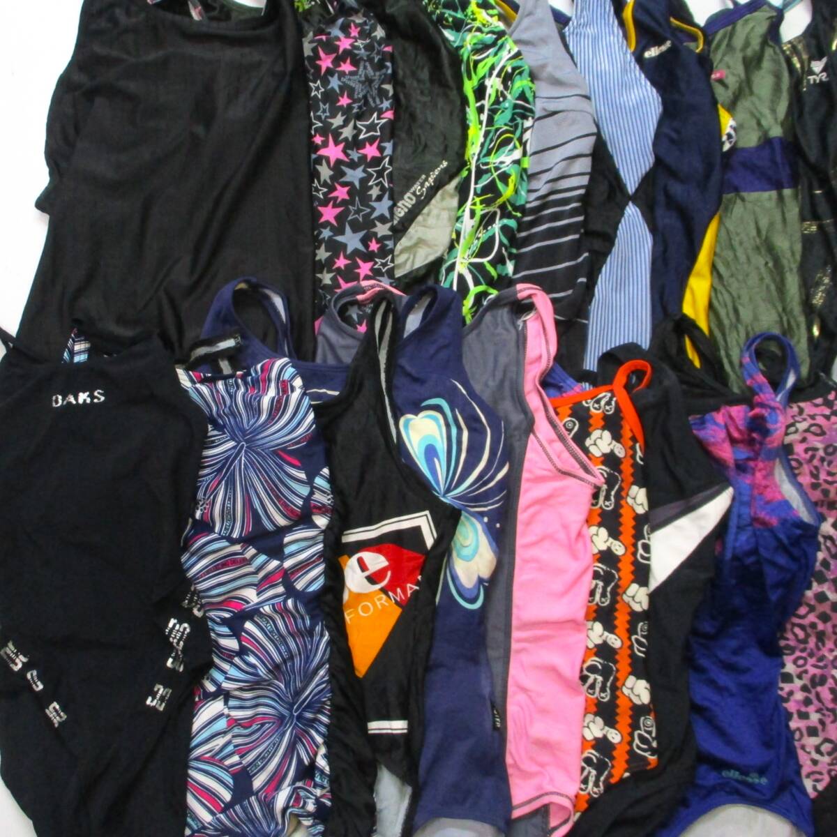 Yahoo!オークション - F0253 1円～ 訳あり ジャンク レディース水着 27...