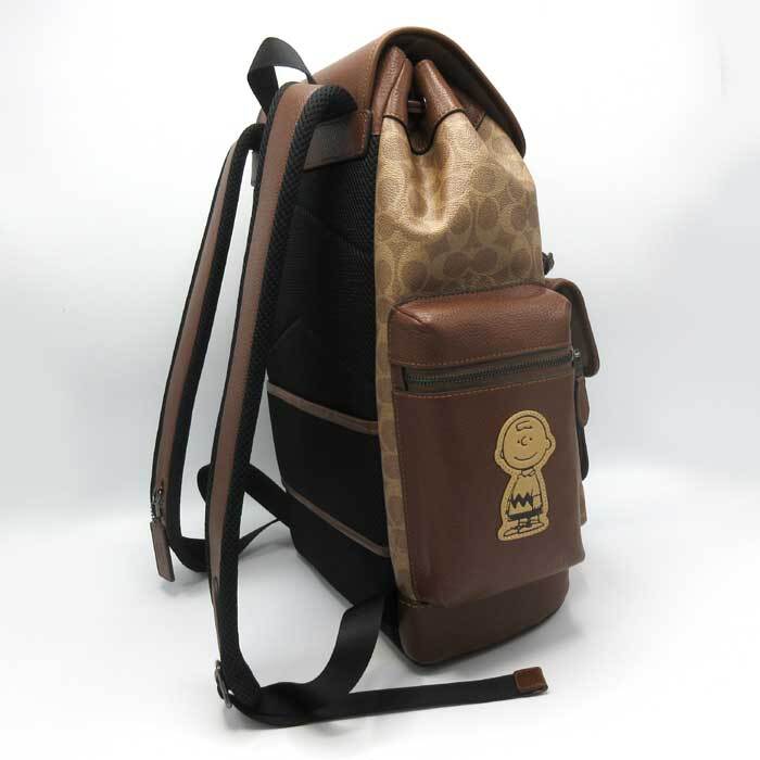 Yahoo!オークション - コーチ リュック COACH X PEANUTS RACER スヌー...