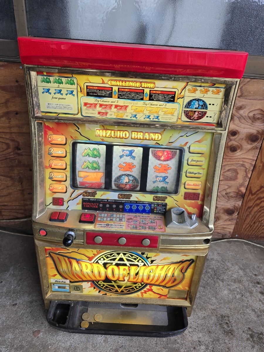 Yahoo!オークション - MIZUHO パチスロ実機 ward of lights ワードオブ...