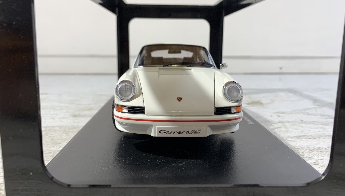 【樂淘letao】日本代購代標第一品牌－【紫波45-1-1122】【開封品/80】ミニカー 1/18 PORSCHE 911 CARRERA RS 2.7 1973(ホワイト×レッド ...