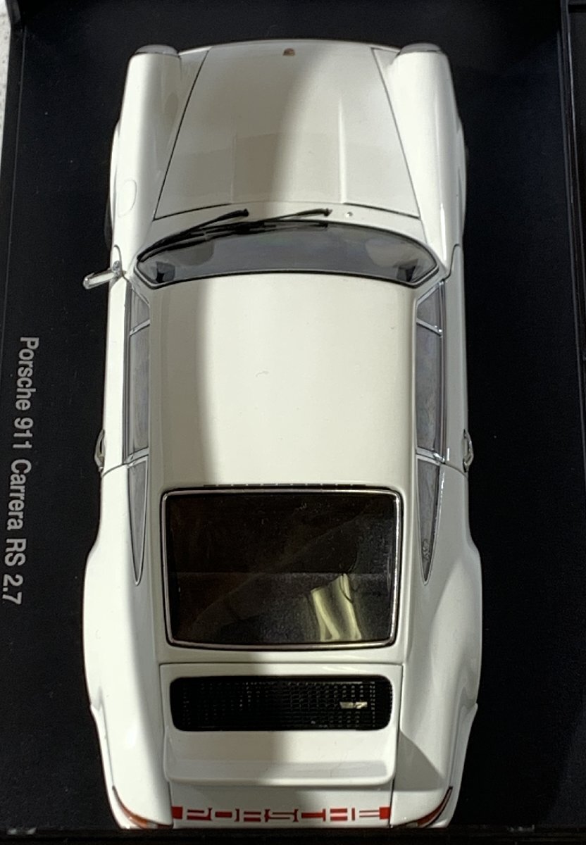 【樂淘letao】日本代購代標第一品牌－【紫波45-1-1122】【開封品/80】ミニカー 1/18 PORSCHE 911 CARRERA RS 2.7 1973(ホワイト×レッド ...