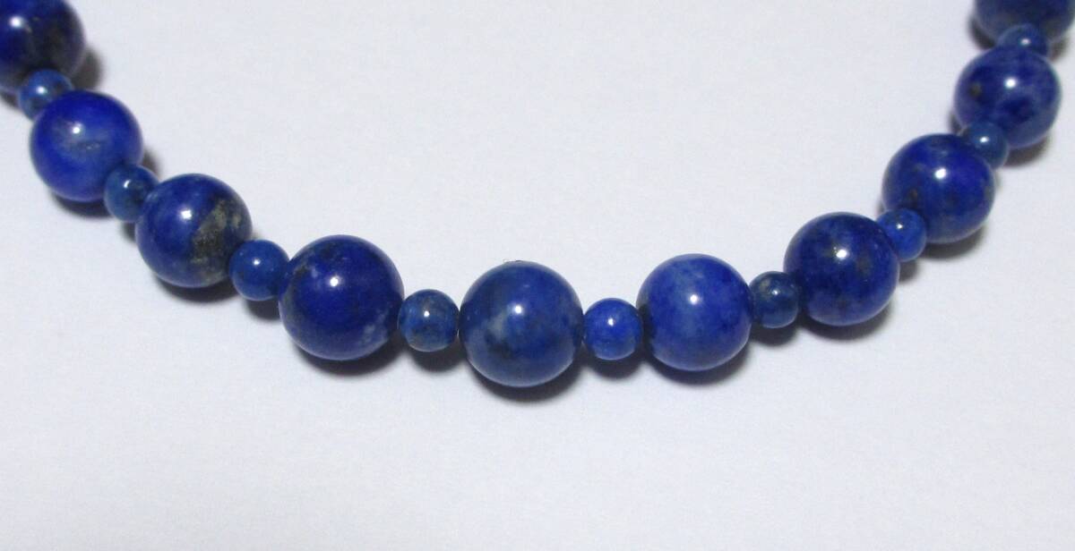 Yahoo!オークション - bzg 天然石ネックレス ラピスラズリ 60センチ