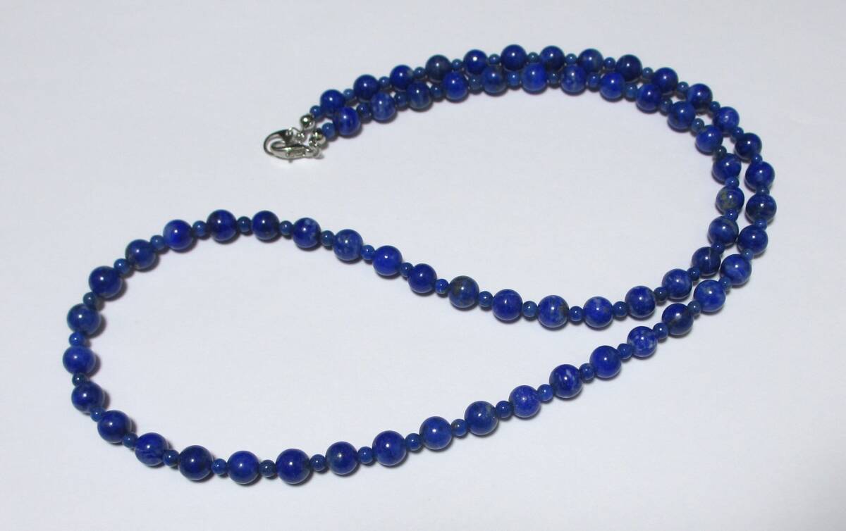 Yahoo!オークション - bzg 天然石ネックレス ラピスラズリ 60センチ