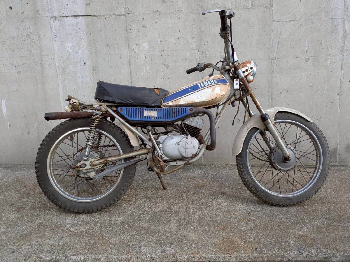 Yahoo!オークション - YAMAHA ヤマハ MR50 2st レストアベース車 バイ...