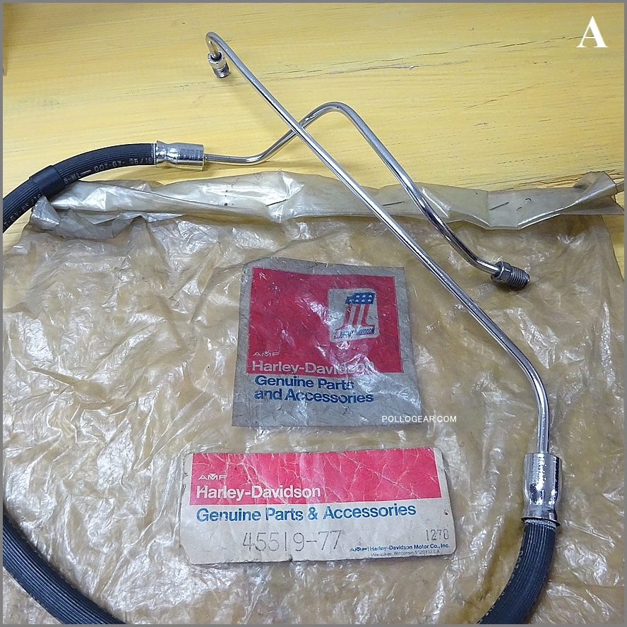 Yahoo!オークション - AMF デッドストック ハーレー純正 NOS ブレーキ...