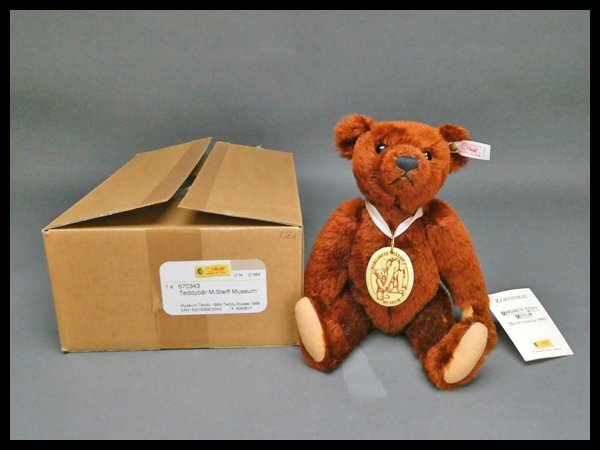 Yahoo!オークション - k401 steiff/シュタイフ ミュージアム 1999 テデ...