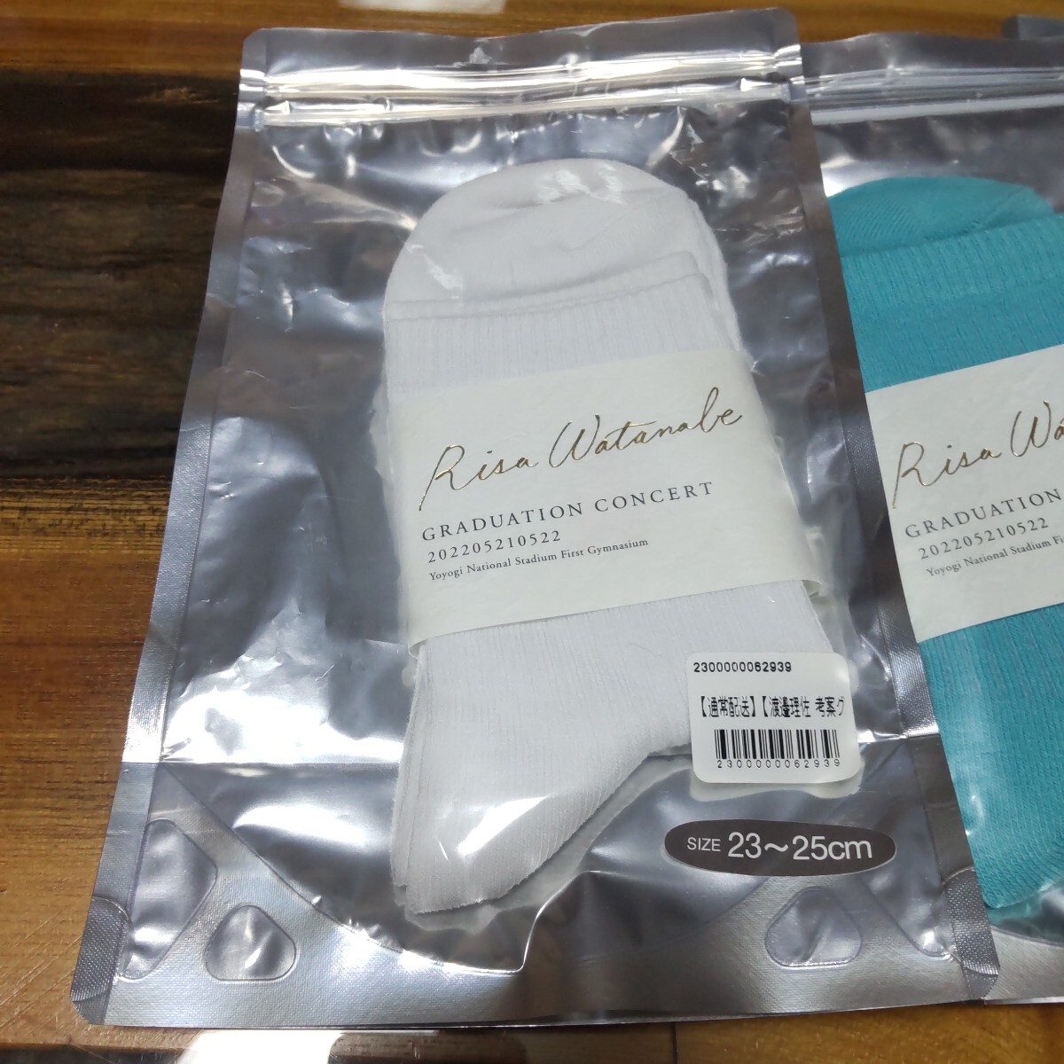 Yahoo!オークション - 欅坂46 渡邉理佐 卒業コンサート 靴下 23～25cm ...