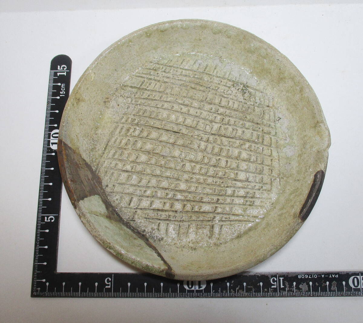 Yahoo!オークション - 山盃 灰釉 平盃 灰釉 山茶碗 15cm 鎌倉 渥美 常...