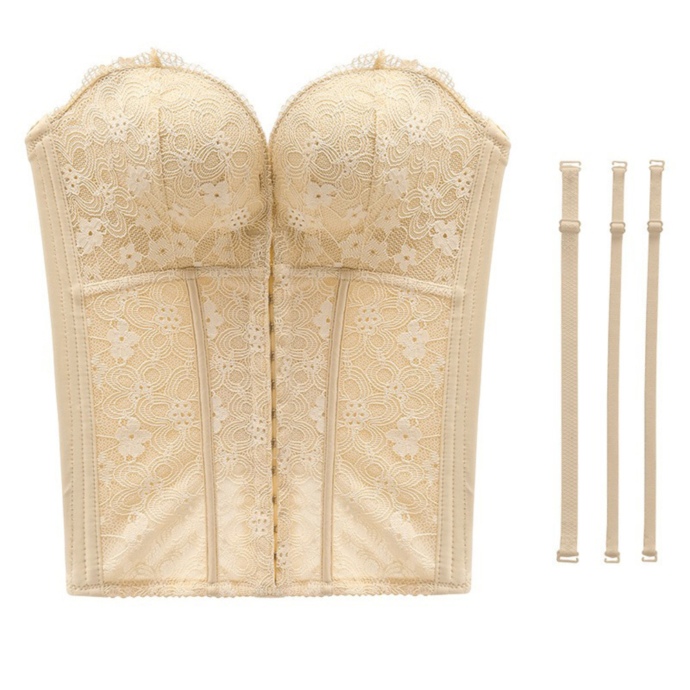 Yahoo!オークション - ベージュ 38(85A/B) ウェディングインナー ブラ...