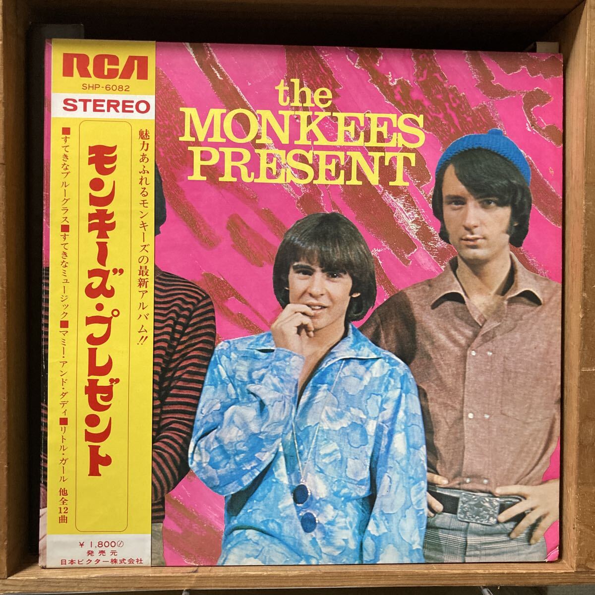 Yahoo!オークション - 【帯付LPレコード】モンキーズ The Monkees プレ...