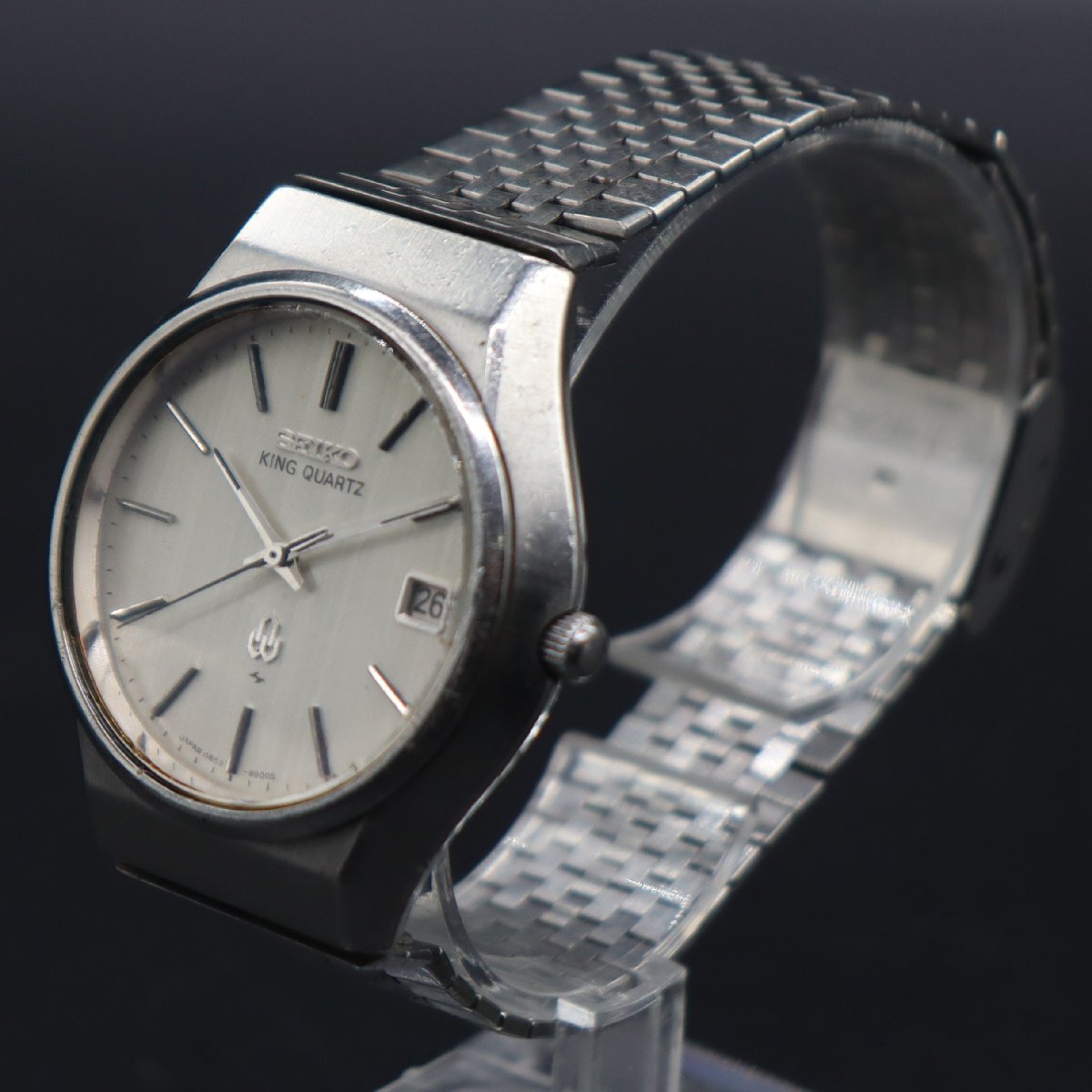 Yahoo!オークション - 電池新品 SEIKO KING QUARTZ セイコー キングク...
