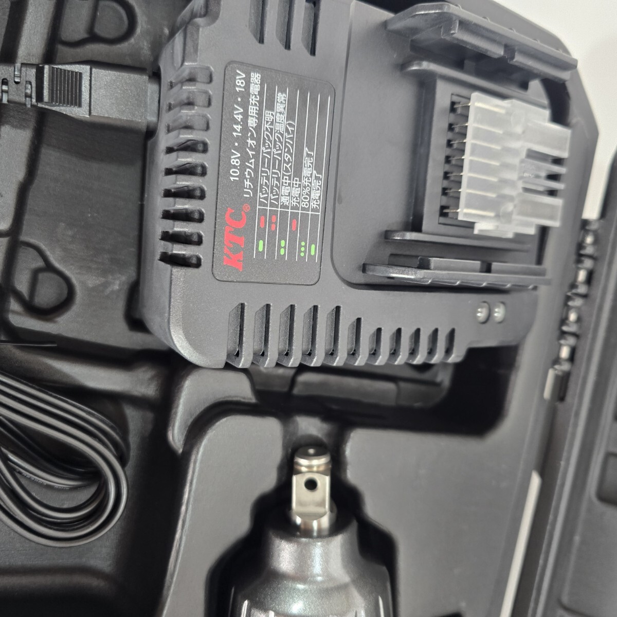 Yahoo!オークション - ほぼ未使用 KTC JTAE472 インパクトレンチセット...