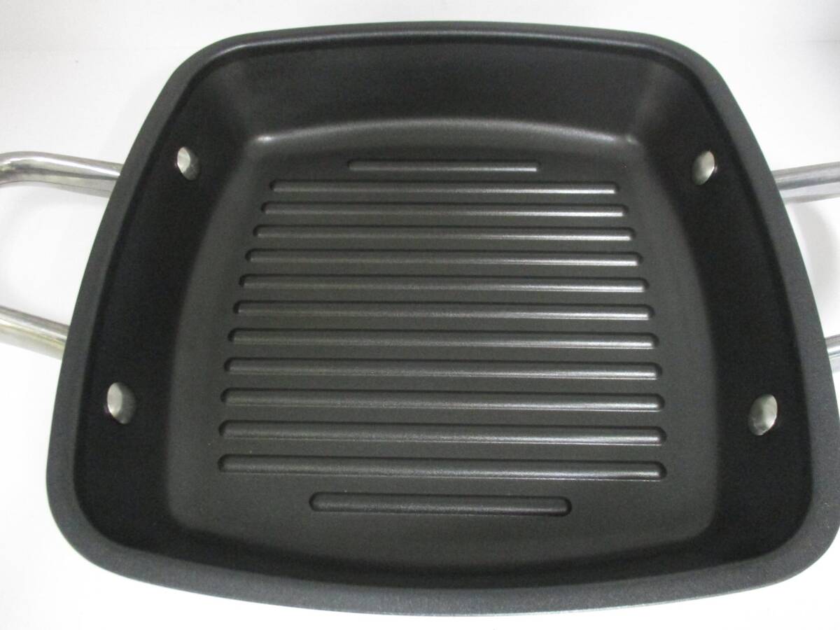 Yahoo!オークション - MEYER マイヤー スクエア グリルパン フライパ...