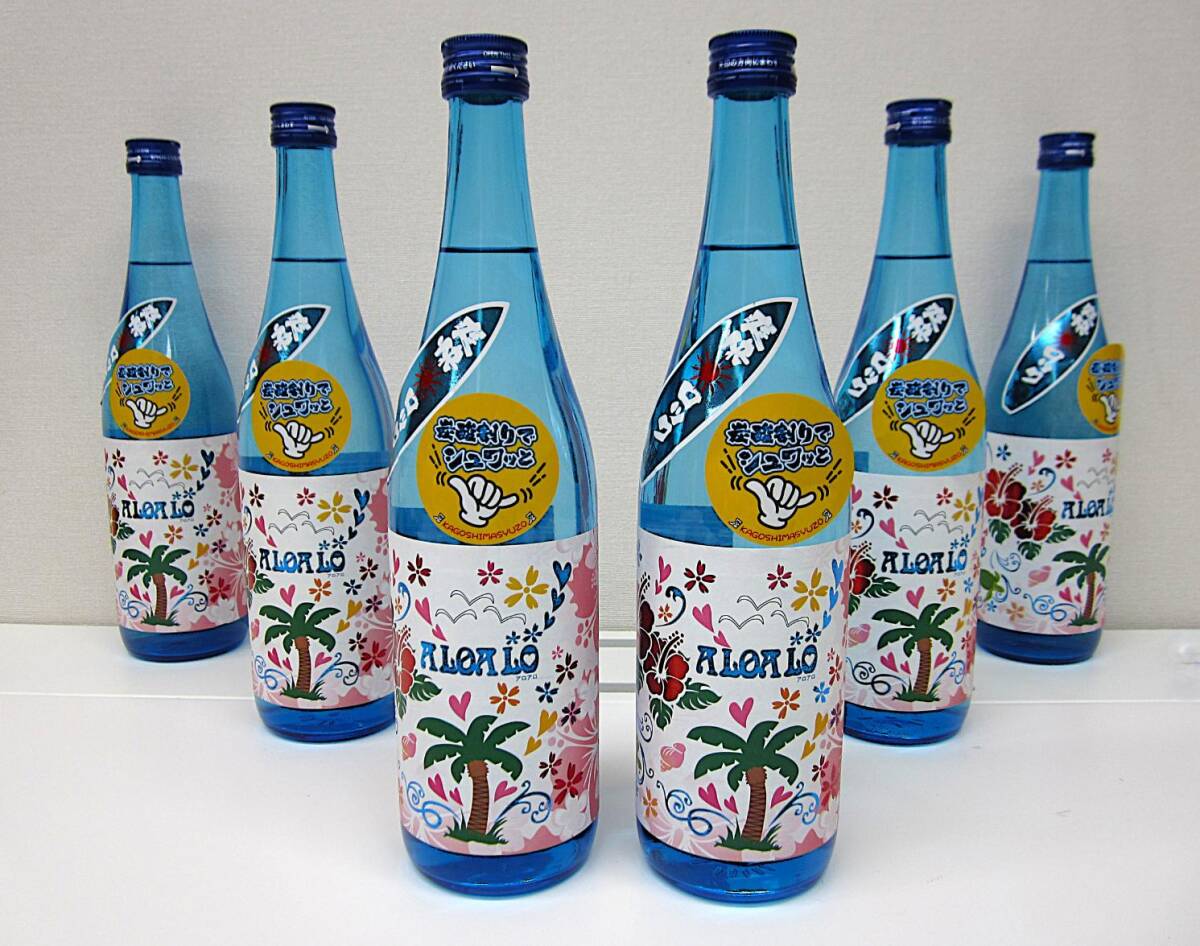 Yahoo!オークション - ALOALO アロアロ 本格焼酎 25度 720ml×6本セッ...