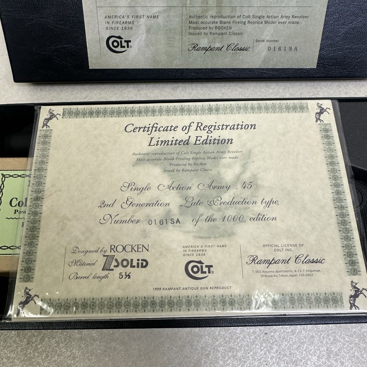 Yahoo!オークション - コルト SPG ランパントクラシック モデルガン SA...